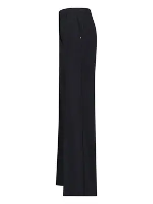 Sportmax Virgin Wool Trousers - Black