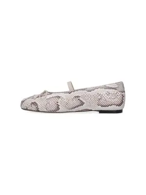 STUART WEITZMAN Prima Bow Ballet Flats - Cream