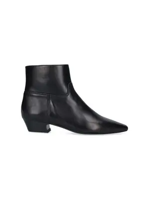 STUART WEITZMAN Stassi Ankle Boots - Black