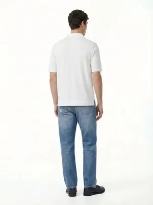 Zegna Cotton Polo - White