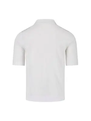 Zegna Cotton Polo - White