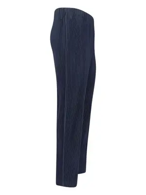 HOMME PLISSE Pleated Trousers - Blue