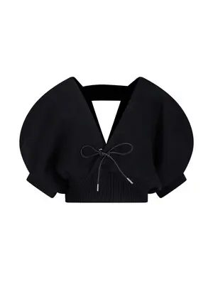 Sacai Short Sleeve Knitwear For Women
