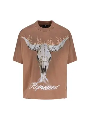 REPRESENT T-shirt "british Cowboys - Brown