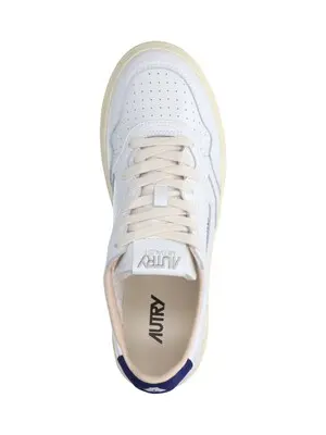 AUTRY Medalist Low-top Leather Sneakers - White