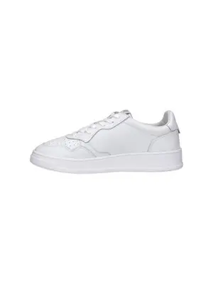 AUTRY Medalist Low-top Leather Sneakers - White