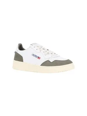 AUTRY Medalist Low-top Leather Sneakers - White