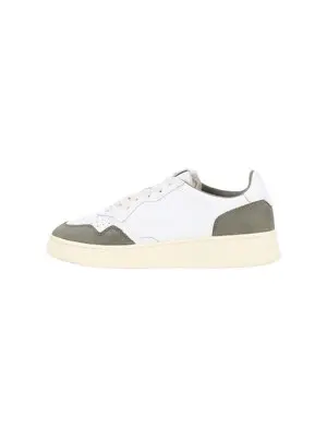 AUTRY Medalist Low-top Leather Sneakers - White