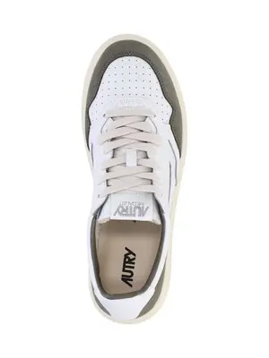 AUTRY Medalist Low-top Leather Sneakers - White
