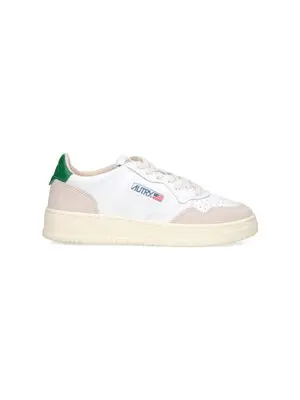AUTRY Medalist Low-top Leather Sneakers - White