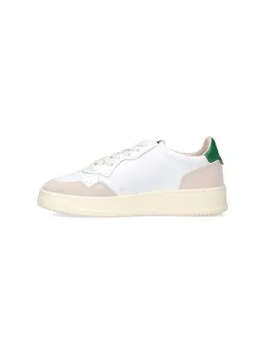 AUTRY Medalist Low-top Leather Sneakers - White