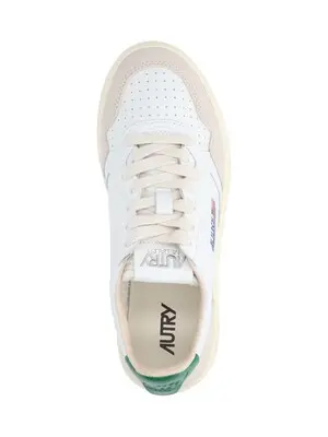 AUTRY Medalist Low-top Leather Sneakers - White