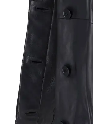 RÓHE Lambskin Leather Jacket With Classic Collar