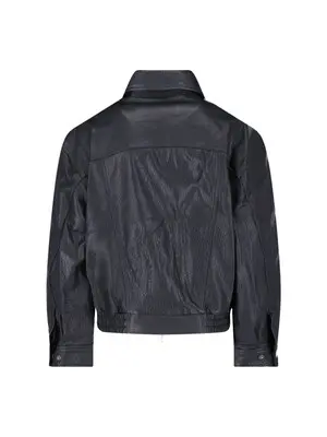 Sportmax Lambskin Bomber Jacket