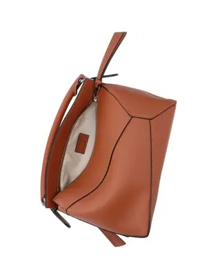 Loewe Small Puzzle Edge Handbag - Brown