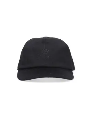 Moncler Moncler Baseball Cap With Logo Black