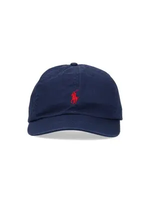 Sporty & Rich Moncler Baseball Cap With Logo Blue