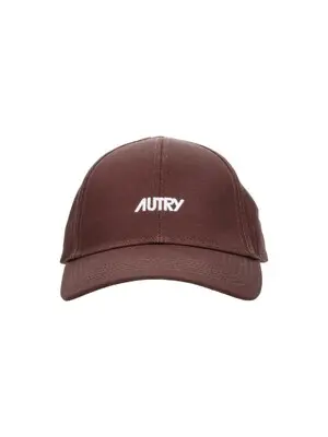 Sporty & Rich Moncler Baseball Cap With Logo - Brown