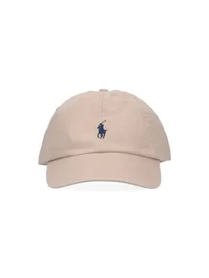 Sporty & Rich Moncler Baseball Cap With Logo Cream