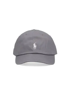 Sporty & Rich Moncler Baseball Cap With Logo Gray