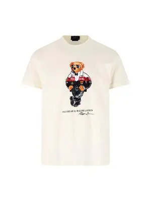Polo Ralph Lauren T-shirt "polo Bear - Cream