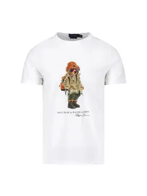 Polo Ralph Lauren T-shirt "polo Bear - White