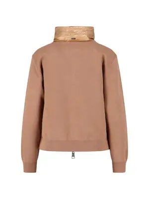Herno Knitted And Nylon Puffer