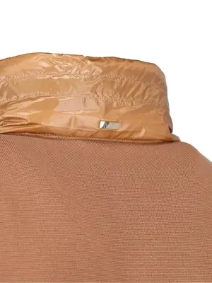 Herno Knitted And Nylon Puffer