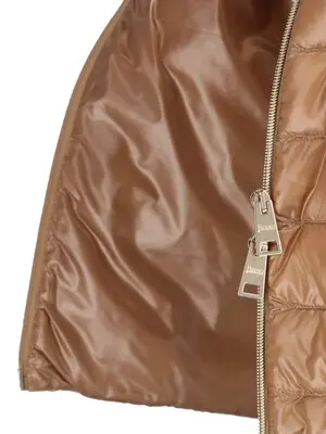 Herno Knitted And Nylon Puffer