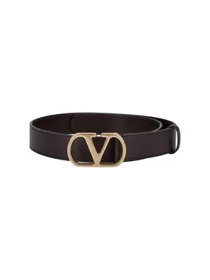 Valentino Garavani Vlogo Signature Belt - Brown