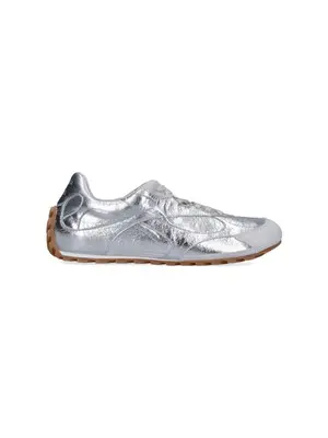 Bottega Veneta Orbit Flash Sneakers - Silver
