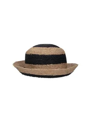 Paul Smith Trilby Straw Hat - Beige