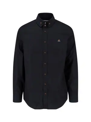 VIVIENNE WESTWOOD Shirt "two Button Krall - Black