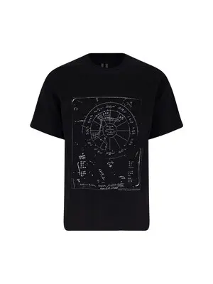 Rick Owens T-shirt "brad - Black