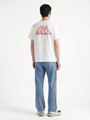GALLERY DEPT. T-shirt "skeleton Beach - White