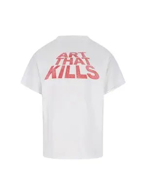 GALLERY DEPT. T-shirt "skeleton Beach - White