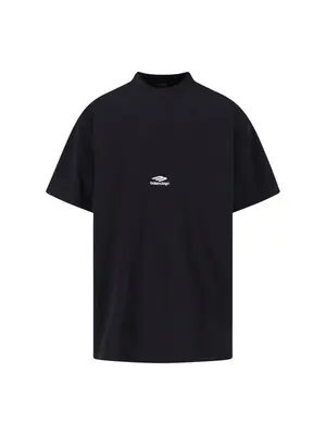 Balenciaga T-shirt "3b Sports Icon - Black