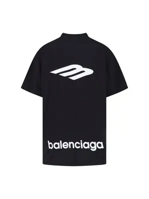 Balenciaga T-shirt "3b Sports Icon - Black