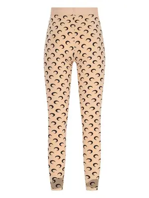 MARINE SERRE Leggings "moon - Beige