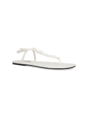 JIL SANDER Tangle Sandals - White
