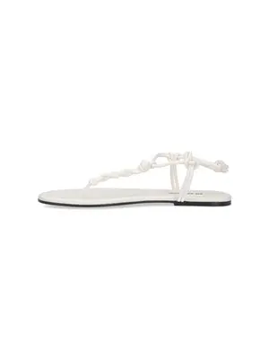 JIL SANDER Tangle Sandals - White