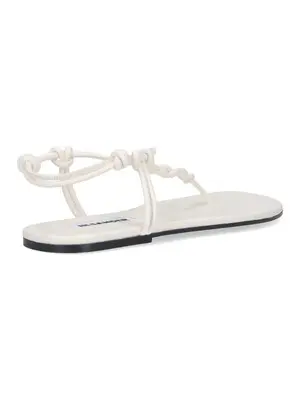 JIL SANDER Tangle Sandals - White