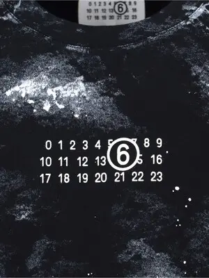 MAISON MARGIELA T-shirt "numeric - Black