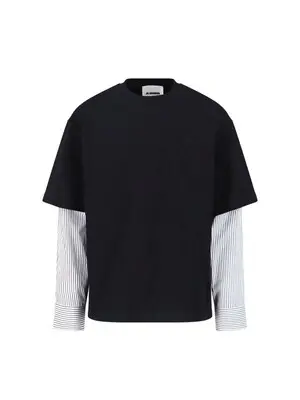 GOLDEN GOOSE Crew Neck T-shirt - Black