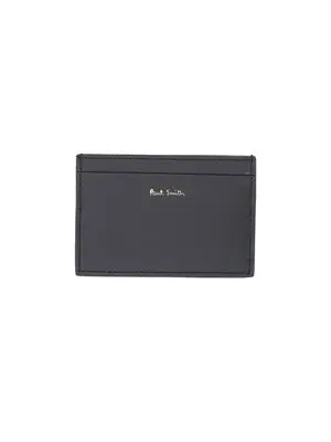 Paul Smith Card Holder "signature Stripe - Black