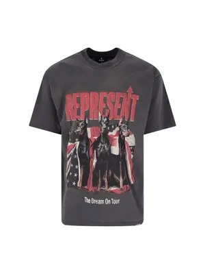 REPRESENT T-shirt "dream On Tour" Gray