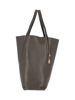 Chloé Spin Large Tote - Gray