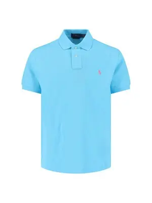 Loewe Logo Polo - Light Blue