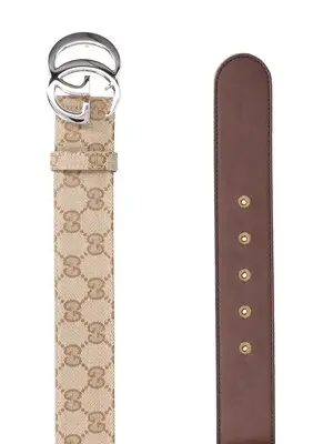Gucci Gg Marmont Belt - Beige