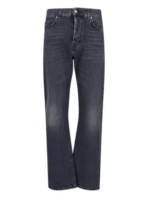 HAIKURE Blake Straight Jeans - Black